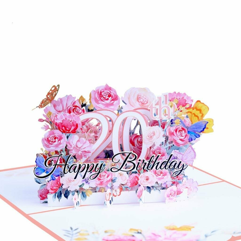 3D-цветок «С Днём Рождения», 20