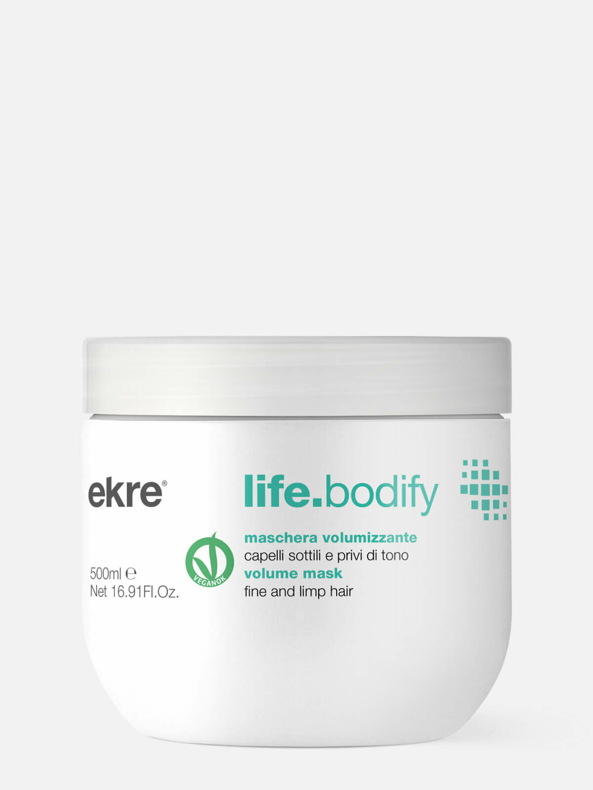 Маска для объема тонких волос Ekre Life.Bodify Volume, 500 мл