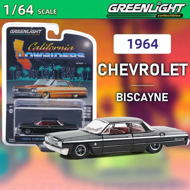 Модель автомобиля WELLY 1:64 Chevrolet Biscayne
