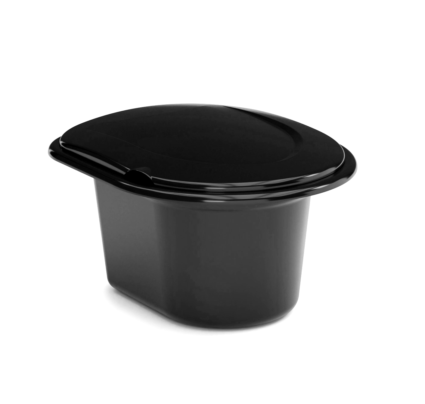 Ведро-туалет мини Альтернатива, пластиковое, со дном, 10л / биотуалет