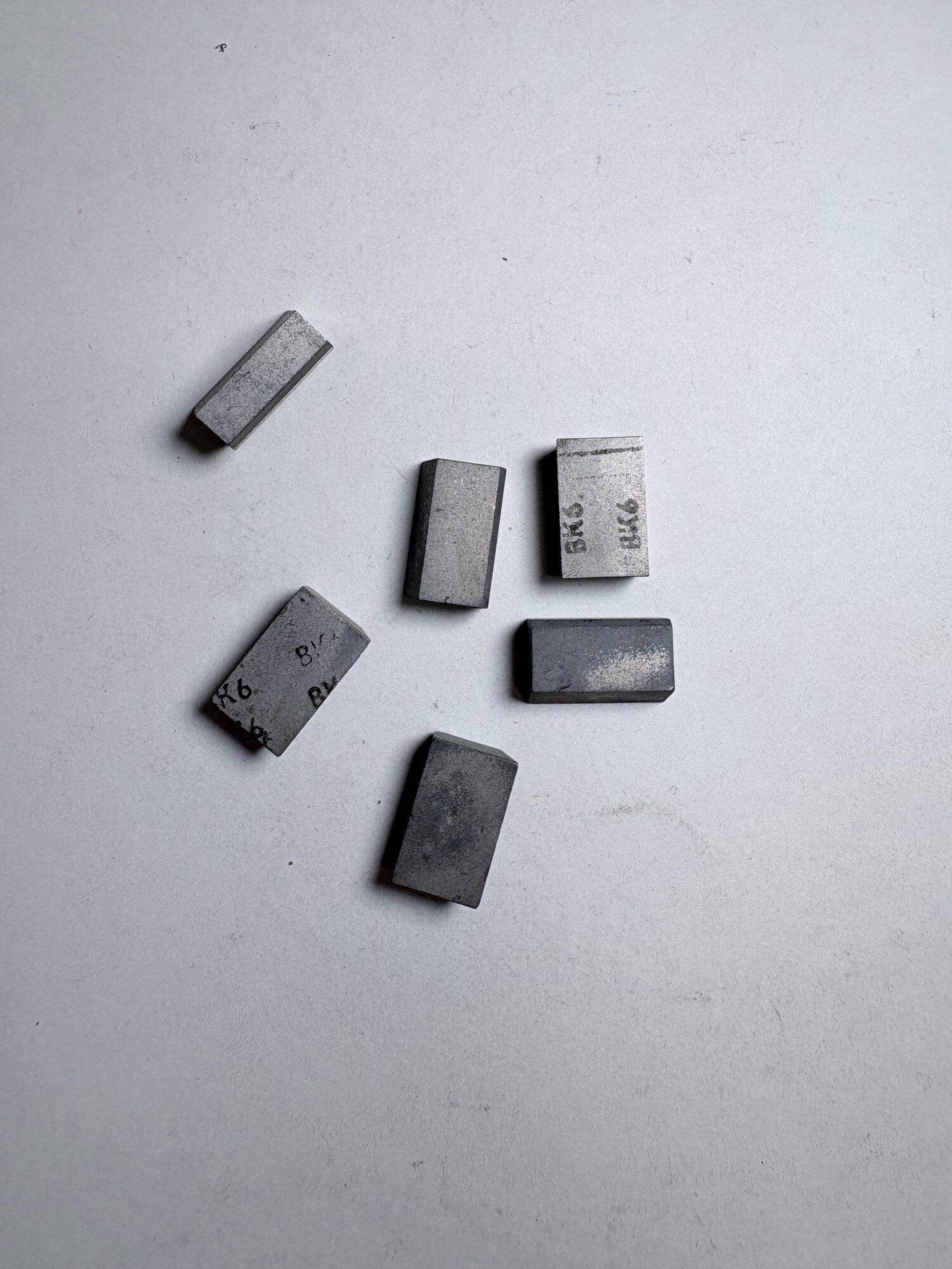 10шт/пластина твердосплавная 01391 ВК6 . для чистовой обработки чугуна и цветмета