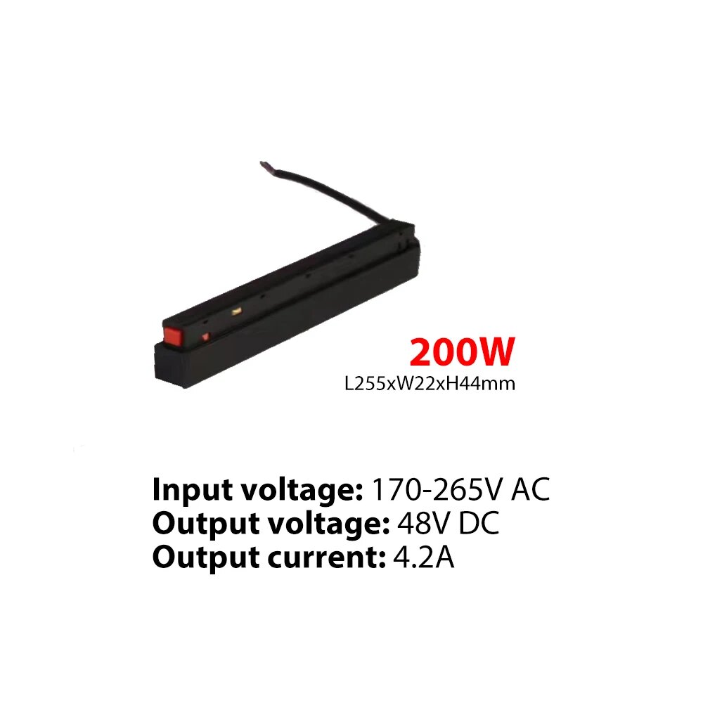 200W 48V 4.2A LED Driver 170-265V AC