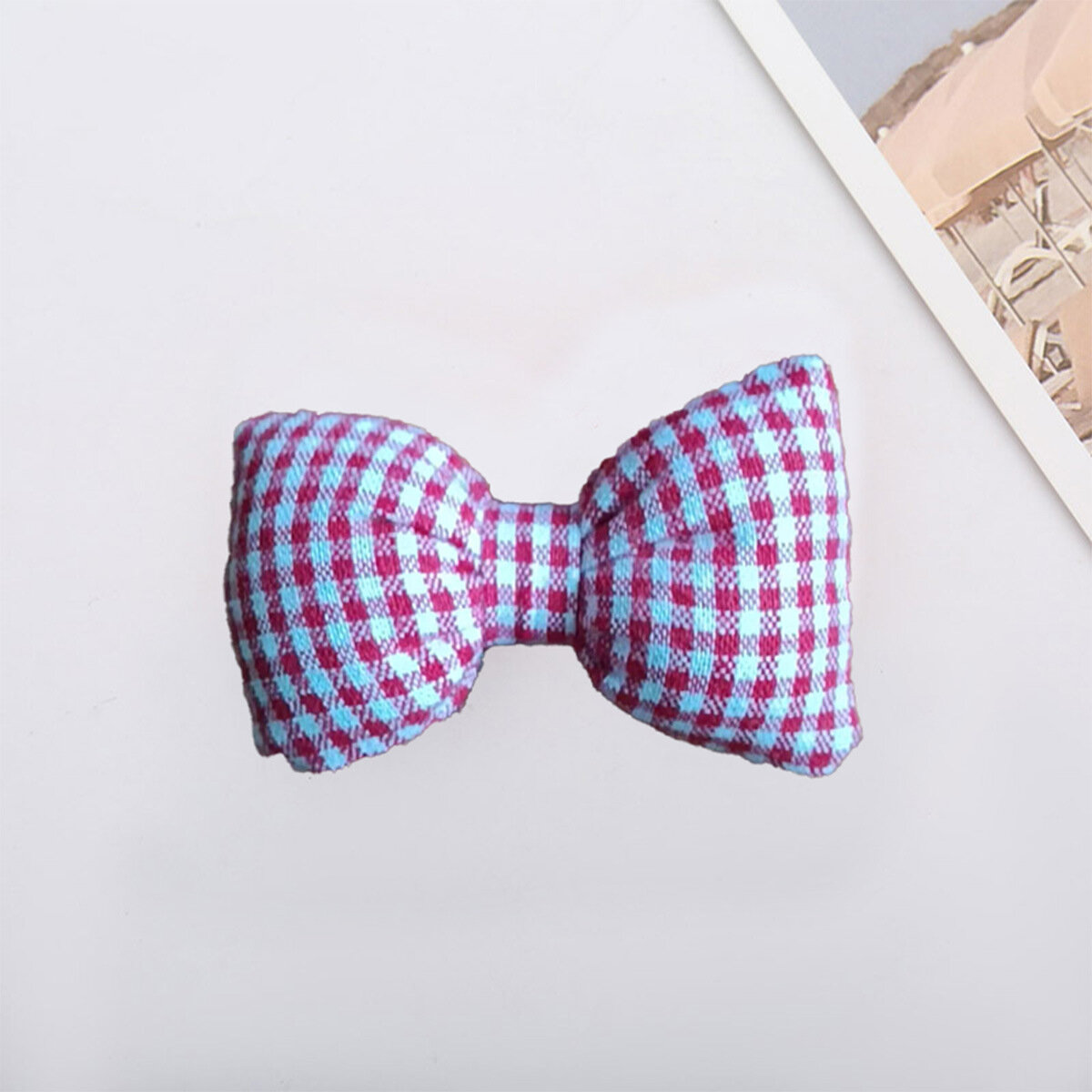 Трёхмерный бантик вафельного цвета с хлопковым наполнителем, аксессуар для волос, детали для рукоделия, декоративные элементы для одежды кукол, материалы для украшения шляп, креативный набор материало