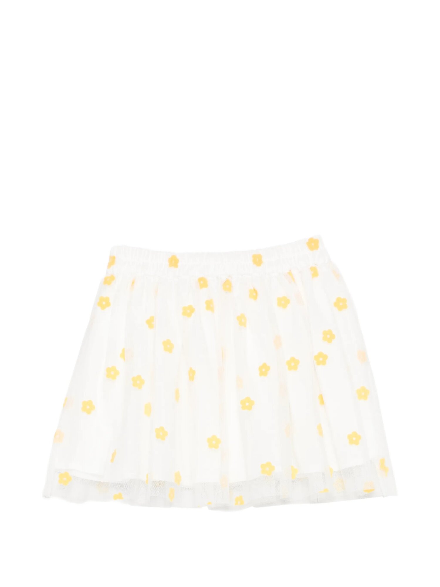 Юбка Stella McCartney Floral skirt, размер 10 лет, бежевый/белый — фото 1