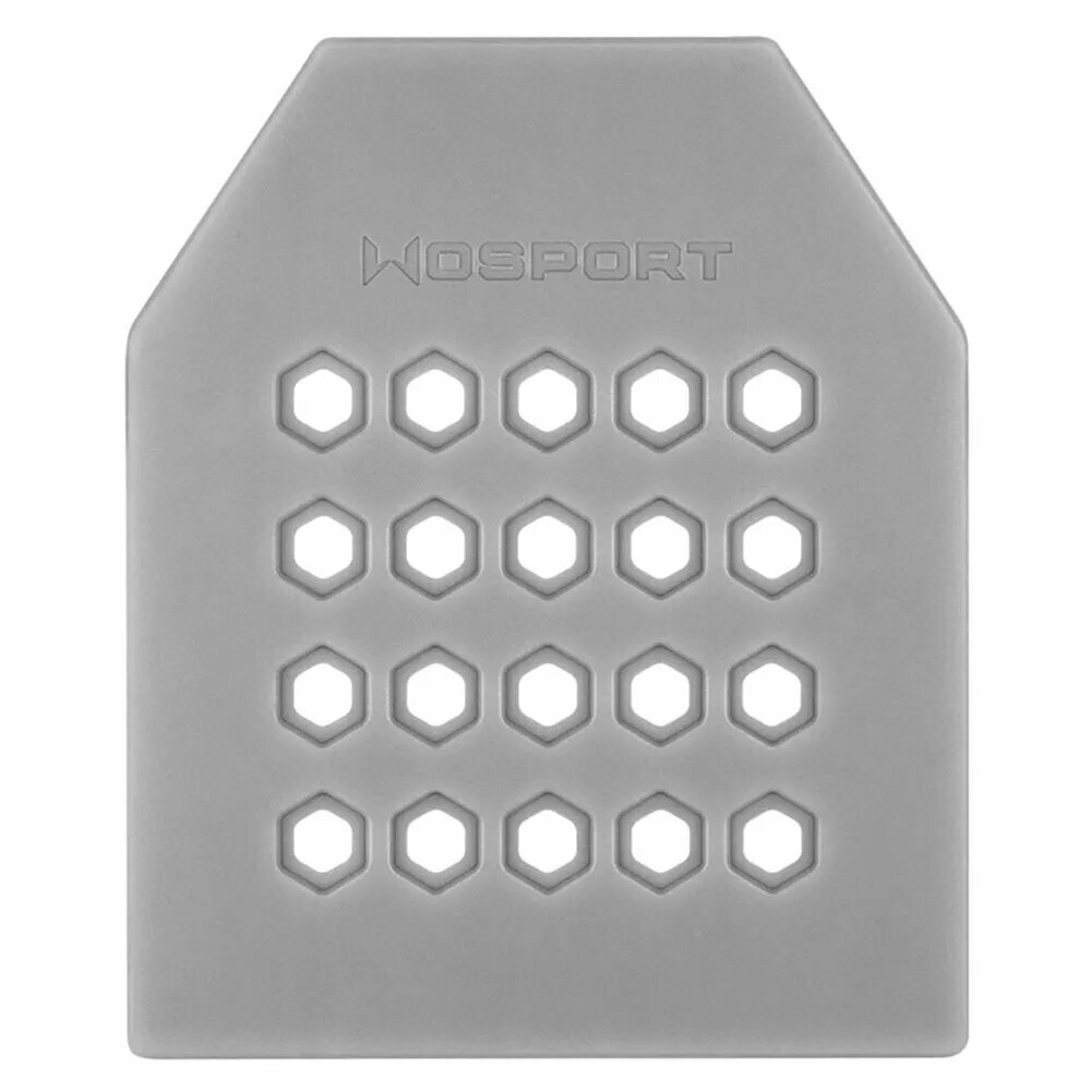 Нагрудник хоккейный WOSPORT серый 34 см х 28 см х 0,7 см AF1WE0PO2BR0OZ1CJ0LV1-QHUG28Z2EP