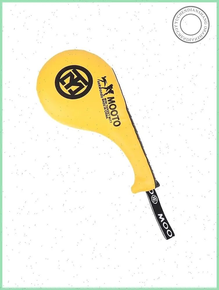 Ракетка для отработки ударов MOOTO, мини-тренировочная, желтая, для кикбоксинга, Китай