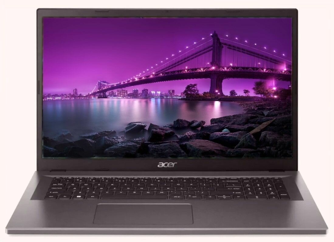 Ноутбук Acer Intel N-Series 2,8ГГц 4 ядер. 17' 1920x1080 Intel UHD Graphics Xe 24EUs Windows 11 Pro Русская раскладка