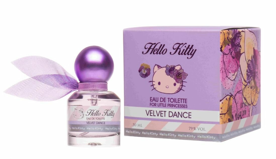 Туалетная вода Hello Kitty VELVET DANCE 30ml (аромат Kill Don 't Be Shy) для женщин