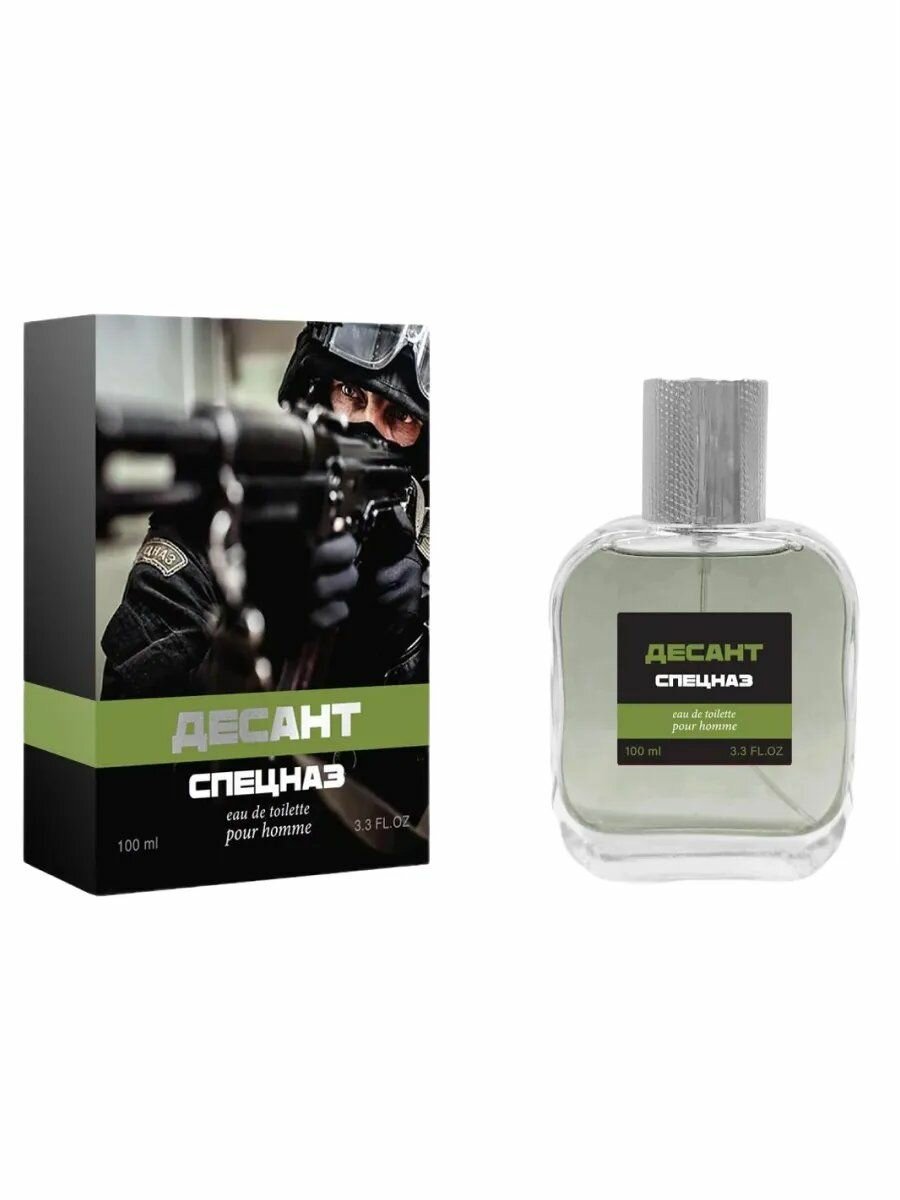 Туалетная вода Парад Звезд десант спецназ 100ml (аромат Drakkar Noir) для мужчин