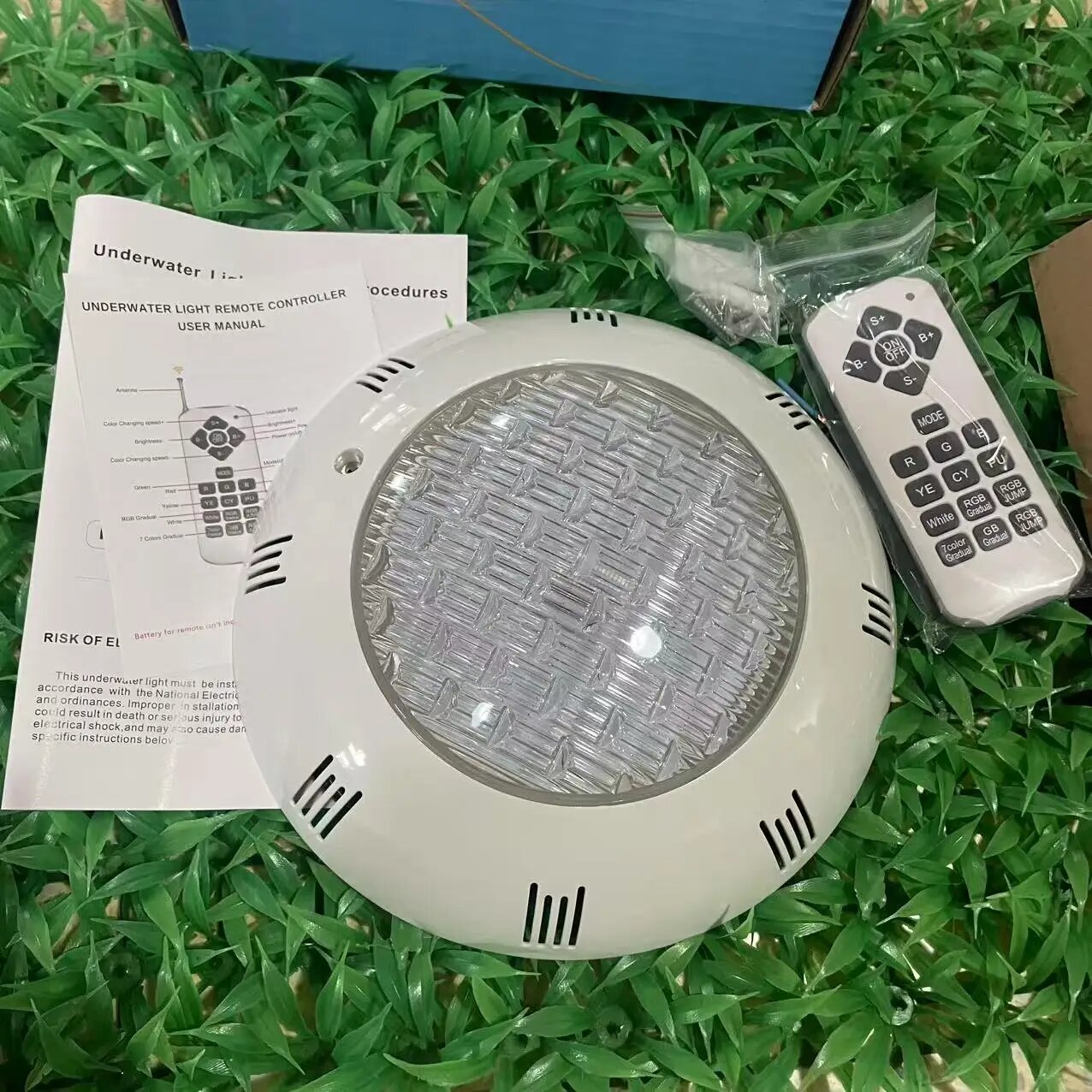 Подводный светодиодный светильник для бассейна RGB 45W 300mm