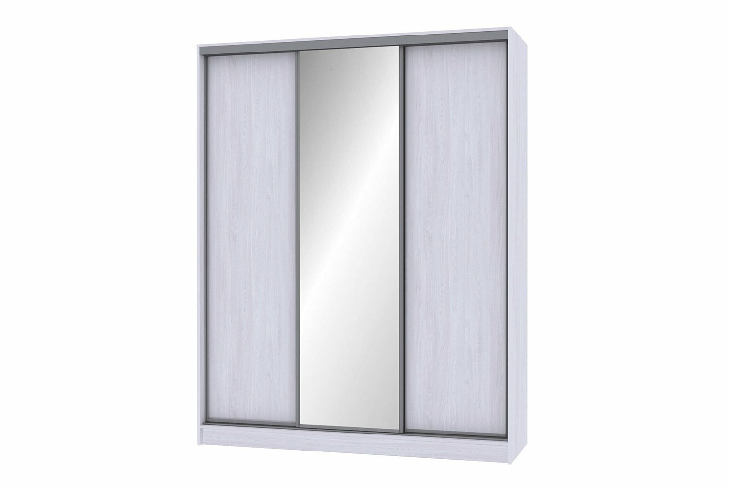 Шкаф-купе Hoff Home, 180х229,5х59,5 см, для одежды, ЛДСП, с зеркалом, цвет ясень Анкор