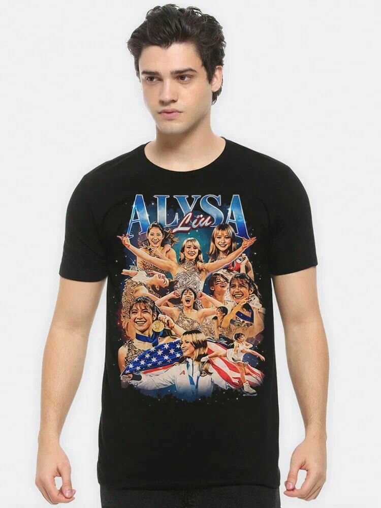 Футболка Алиса Лю / Alysa Liu / Мужская