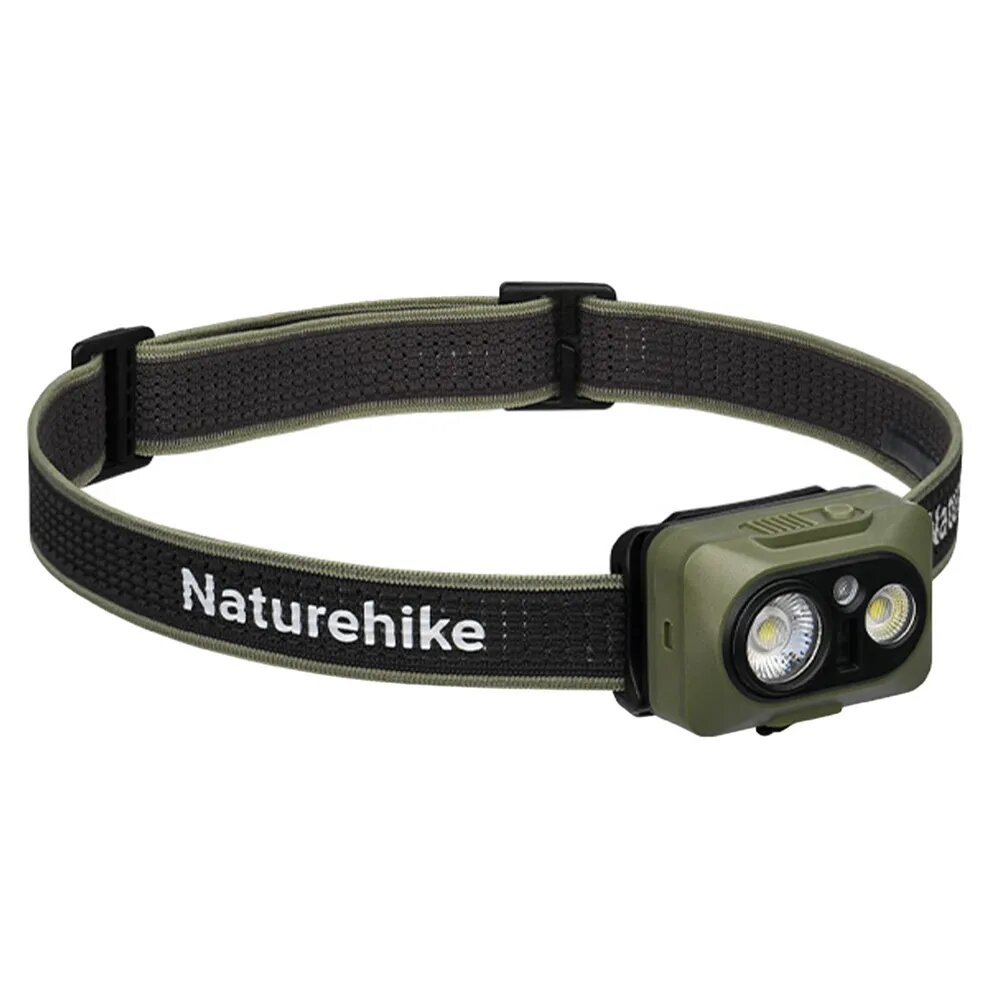 Naturehike Налобный фонарь Xingyu Max Outdoor Headlamp Moss зеленый, кемпинговый, влагозащита