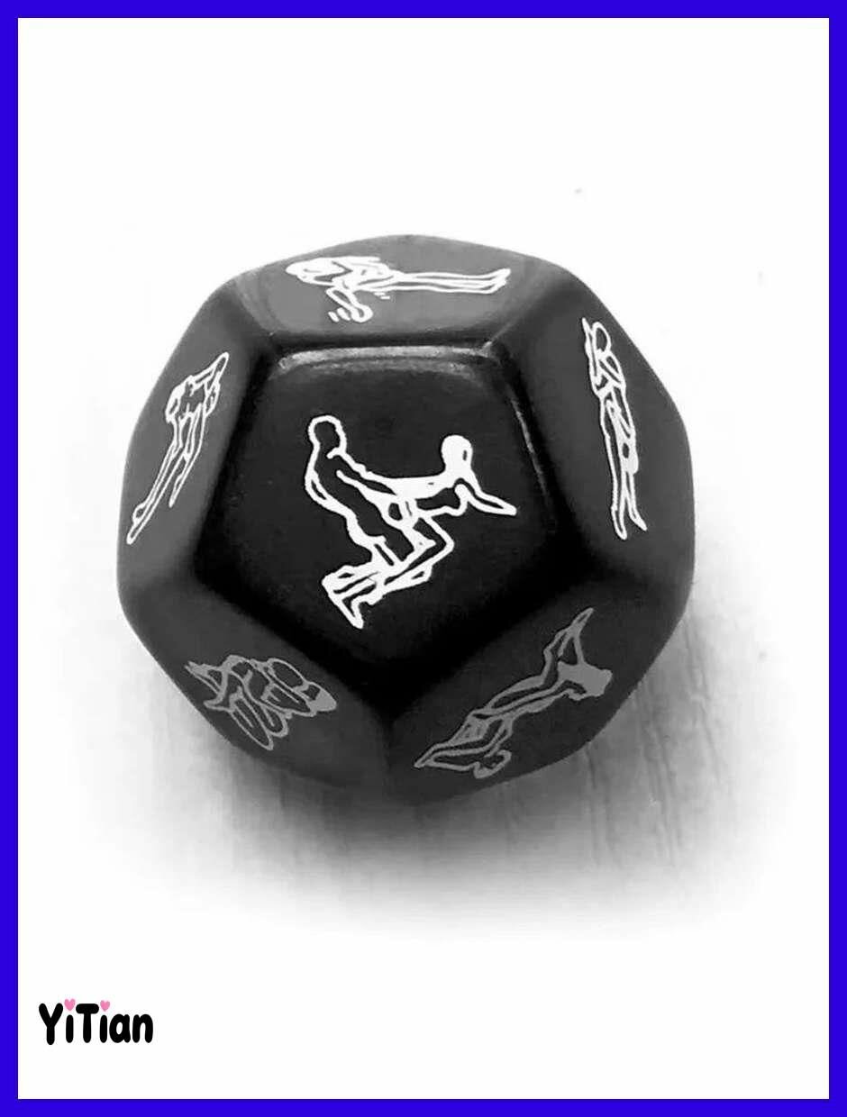 Эротический игральный кубик с позами для секса, кости камасутра 12 сторон, секс игрушка