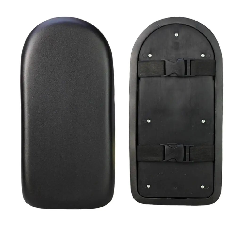 MEROCA Седло для электровелосипеда широкое из искусственной кожи Черный, Buckle black