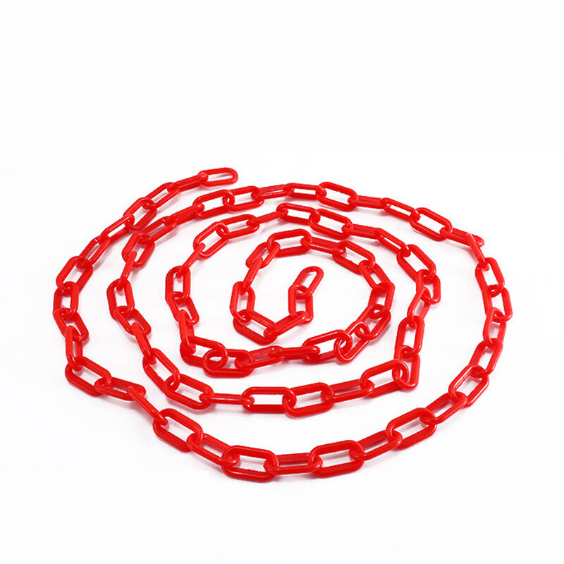 Пластиковая предохранительная цепь для столбов забора и конусов