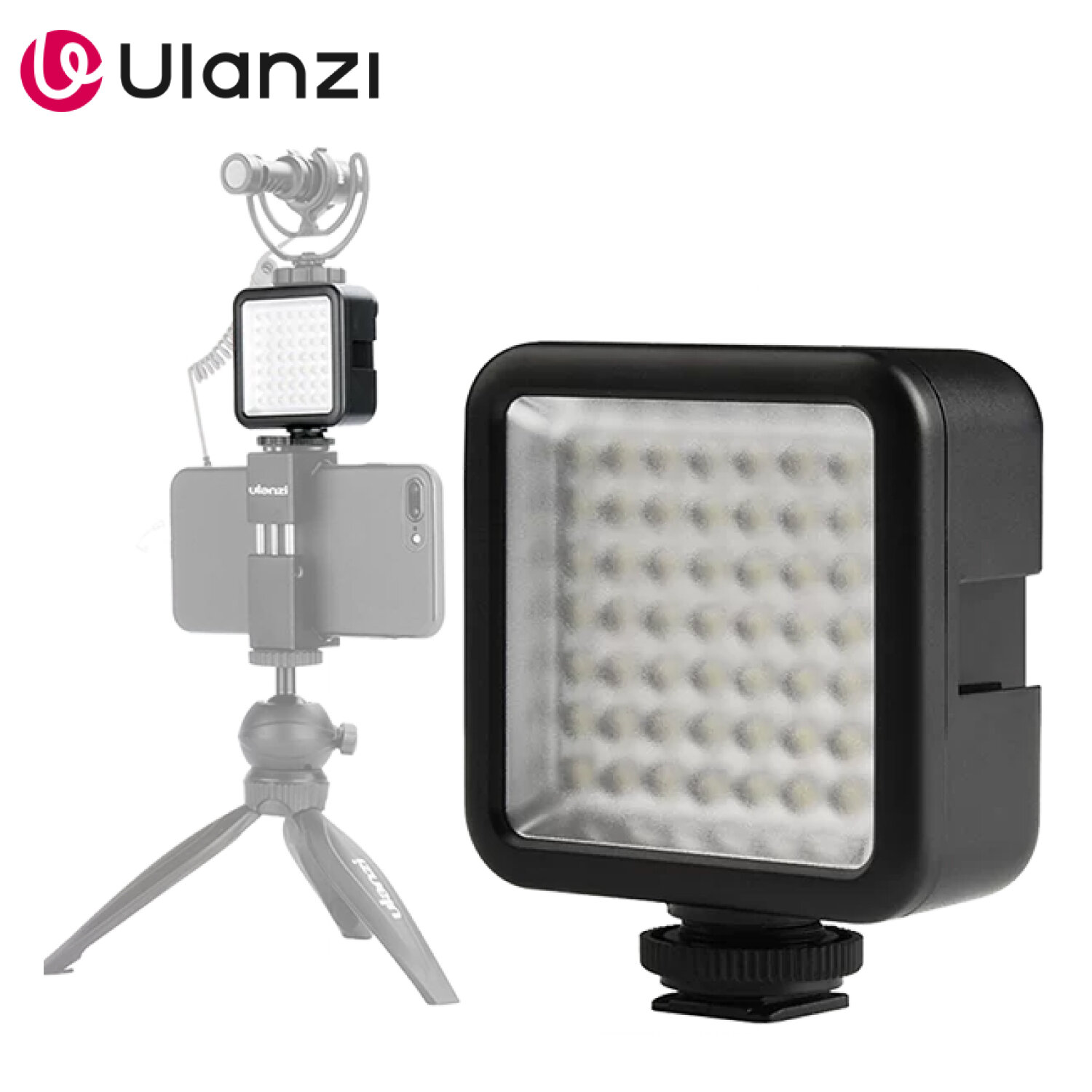 Осветитель Ulanzi Mini W49 Video Light (6000 К) / Светодиодный осветитель / Видеосвет для съемки контента