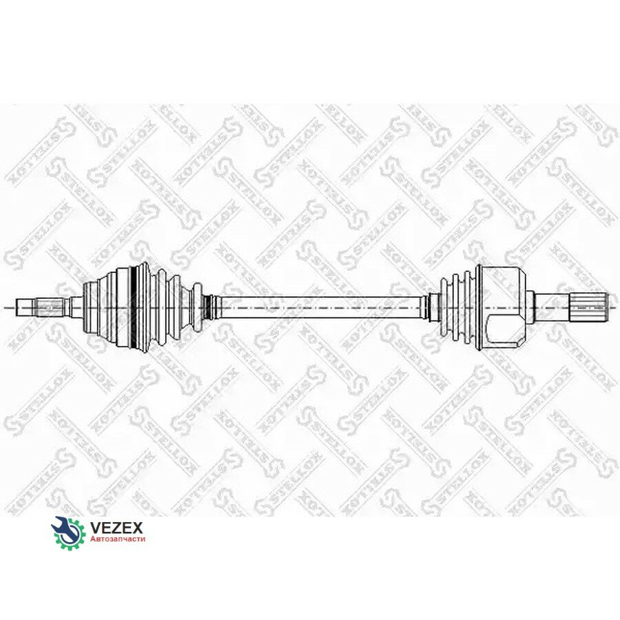 STELLOX 1581004SX привод левый 1581004SX