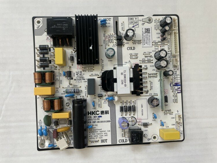 Блок питания 261501012050 HKL-550218B 260132007110 HAIER 50 SMART TV S3 PT500GT04-1 Ver.1.1