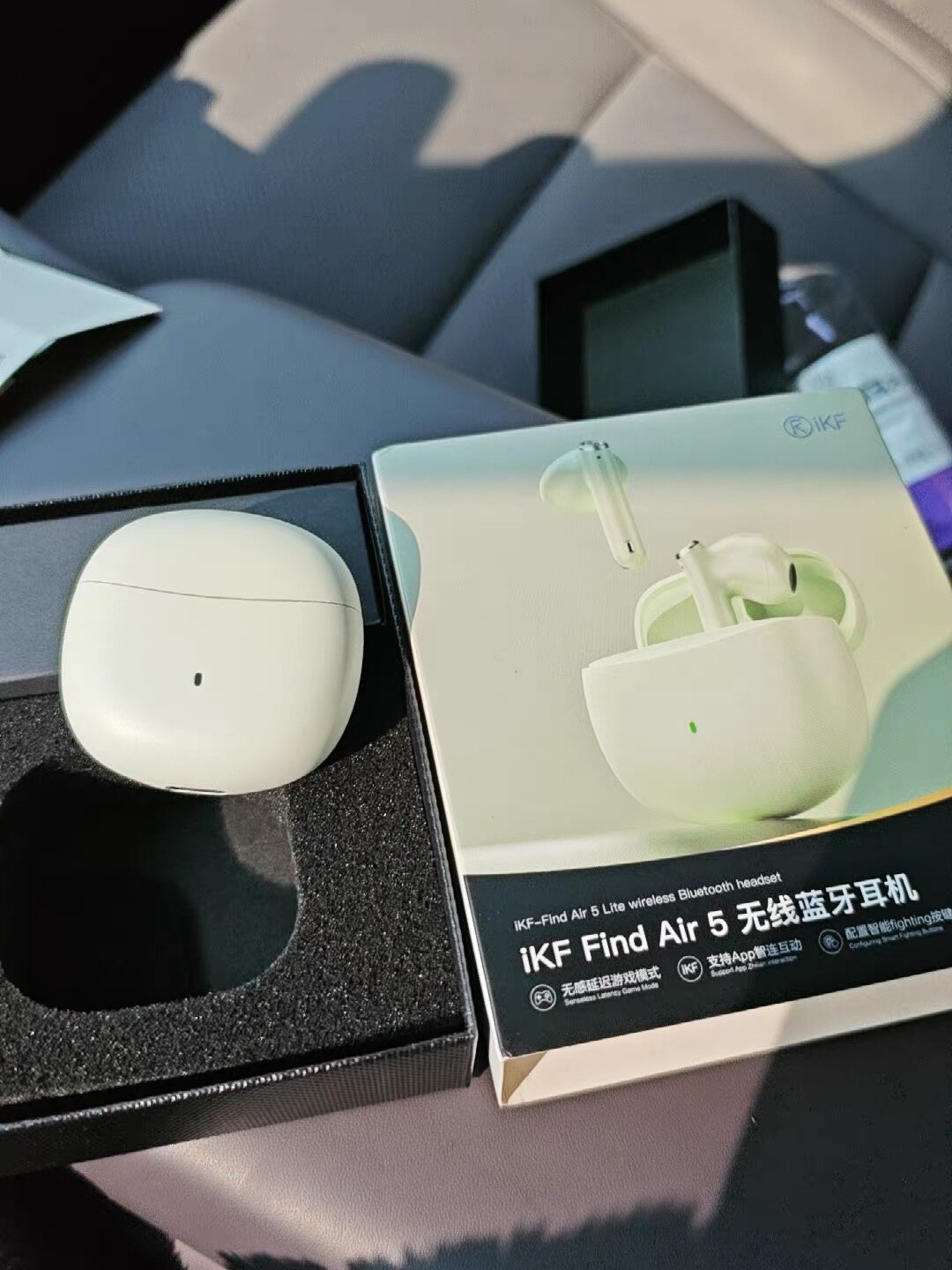 Беспроводная Bluetooth-гарнитура iKF Find Air 5-го поколения, шумоподавление, длительное время автономной работы