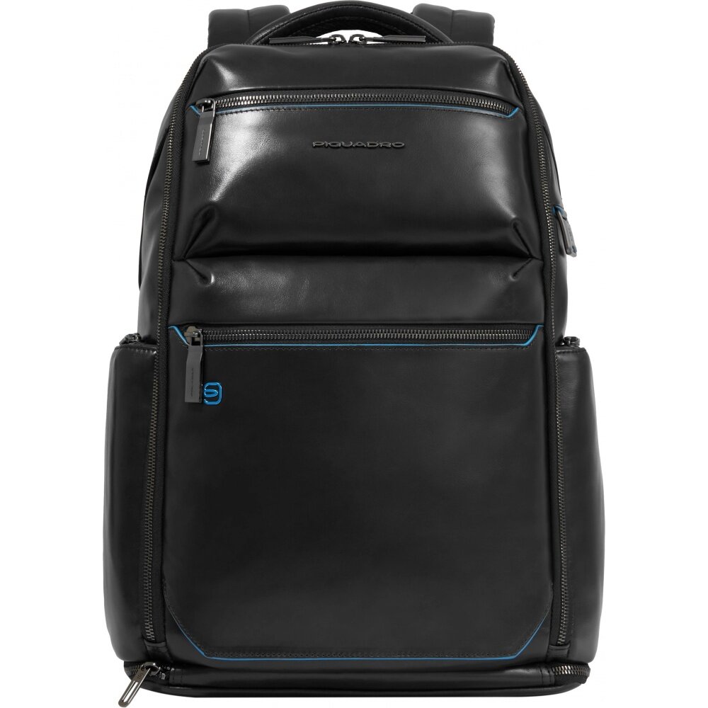 PIQUADRO CA6592B2BM/N Рюкзак мужской piquadro blue square, черный, кожа