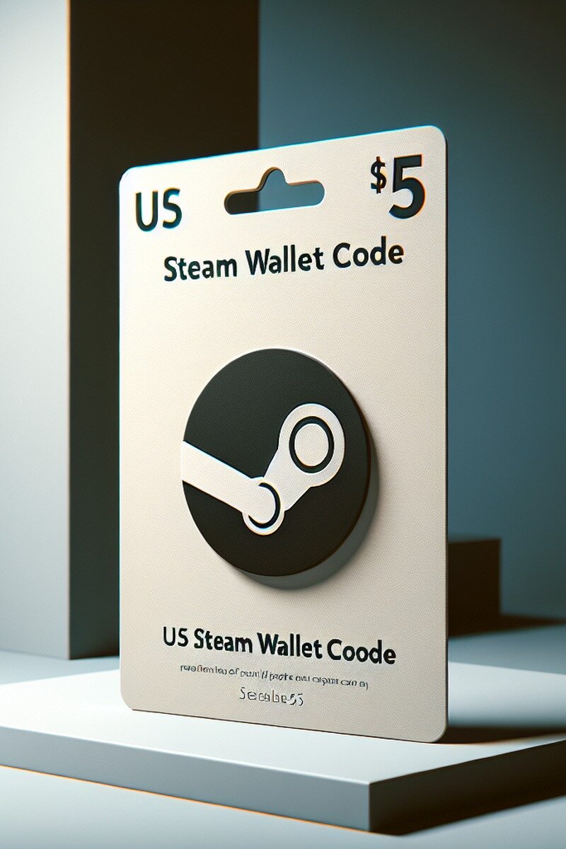 Пополнение Steam Wallet США 5 долларов (USD) | баланс Steam, игры, DLC | Цифровой код