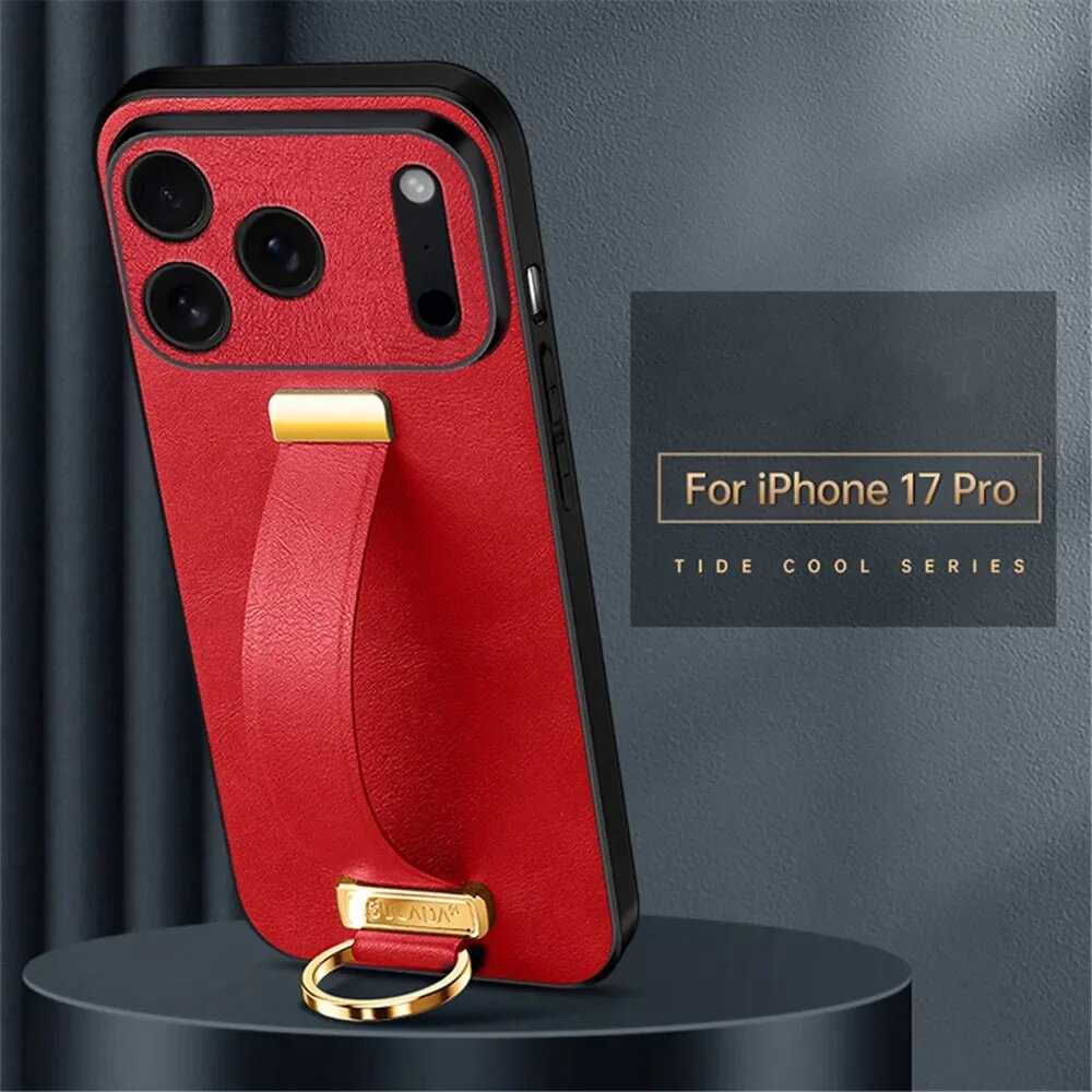 Красный чехол Sulada Tide Cool Series для iPhone 17 Pro Max