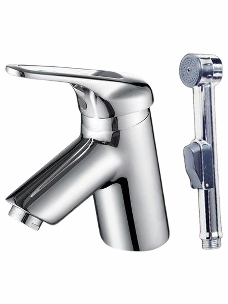 Смеситель Kaiser Douglas для раковины с гигиеническим душем 40 12088/12033 Chrome