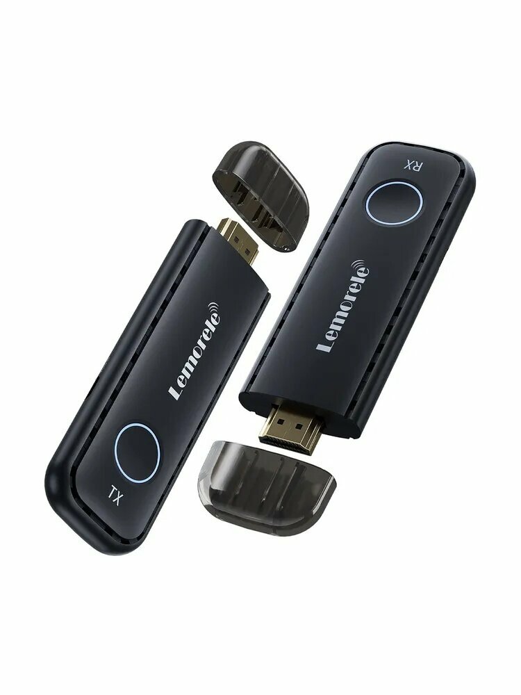 Беспроводное устройство Lemorele G57L-1 с одним экраном, дальность передачи 50 метров, передатчик и приемник, разрешение 1080P