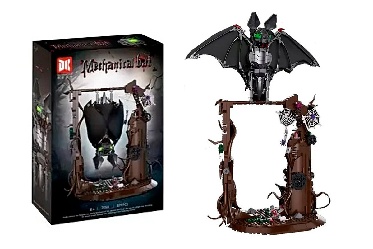 Конструктор Механическая Летучая мышь Mechanical Bat 7058 JIC, 839 деталей