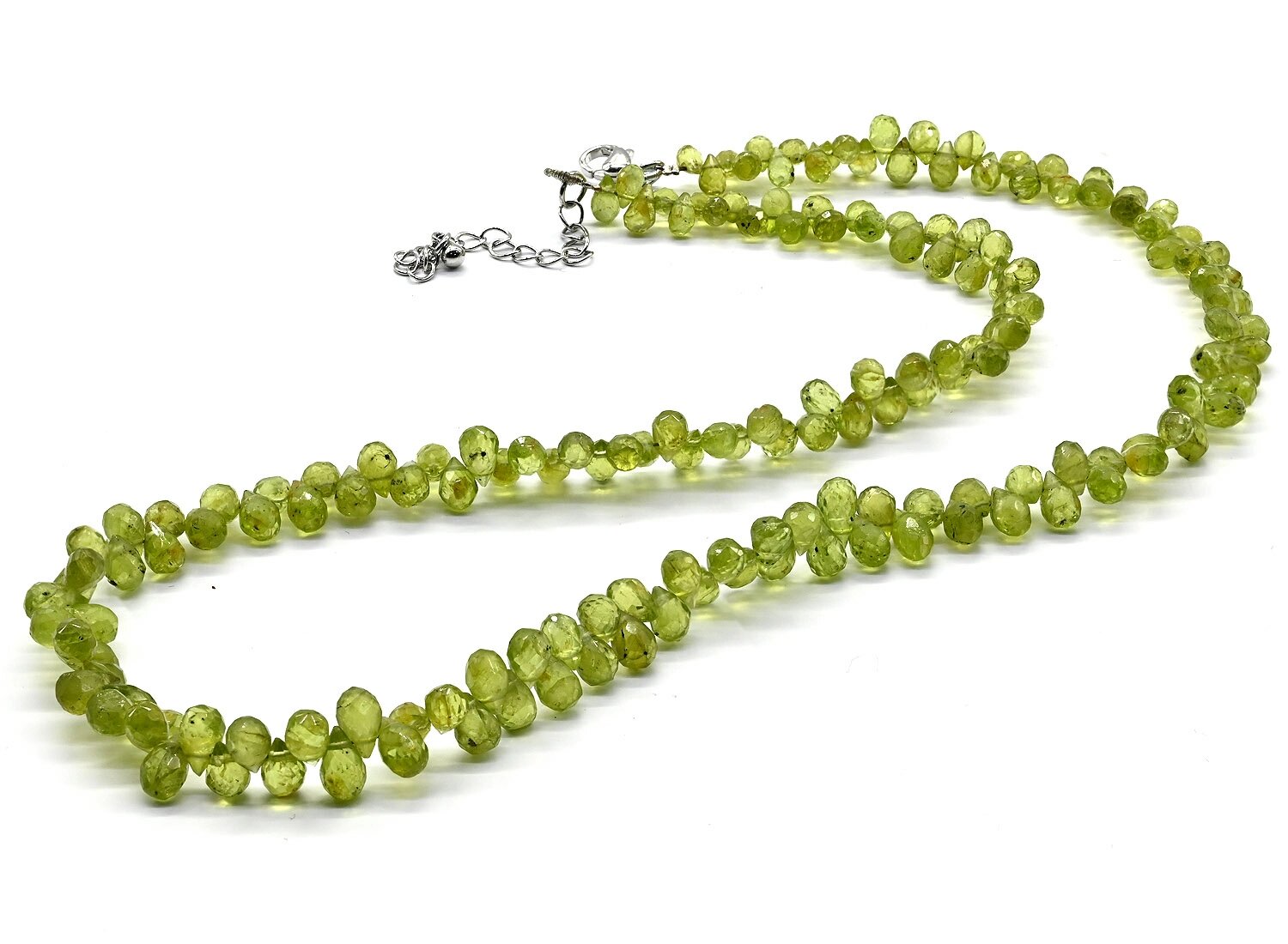 Бусы, хризолит