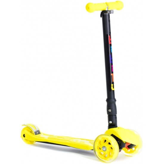 Самокат Bibitu PLAY SKL-07D, жёлтый
