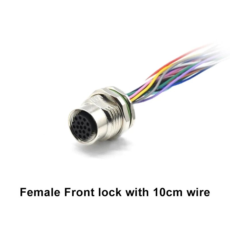DIVEDEER M12 17 Pin Circle Connector Розетки и штекеры