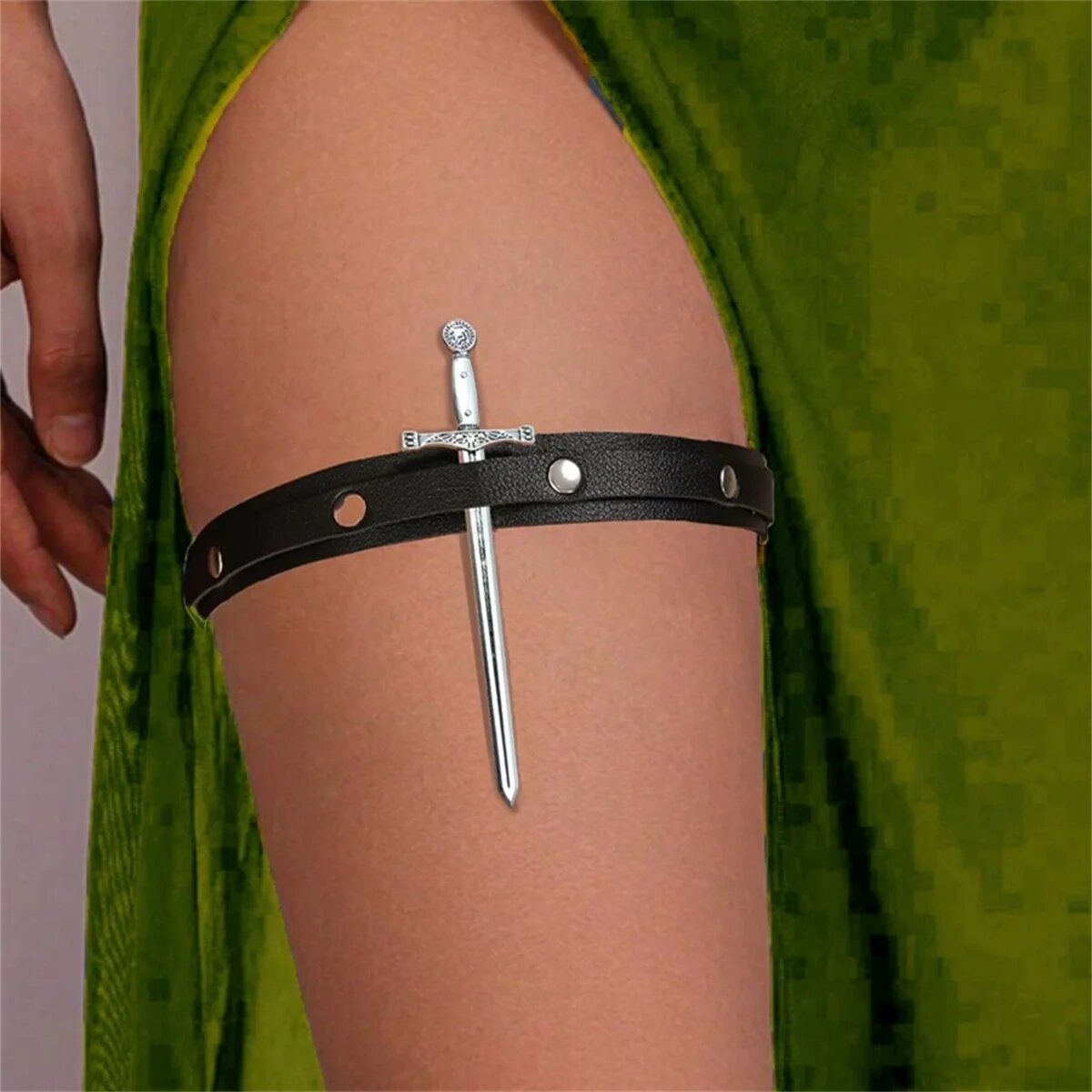 Леггинсы с ремнем и мечом Fullyoung Style A 1PCS