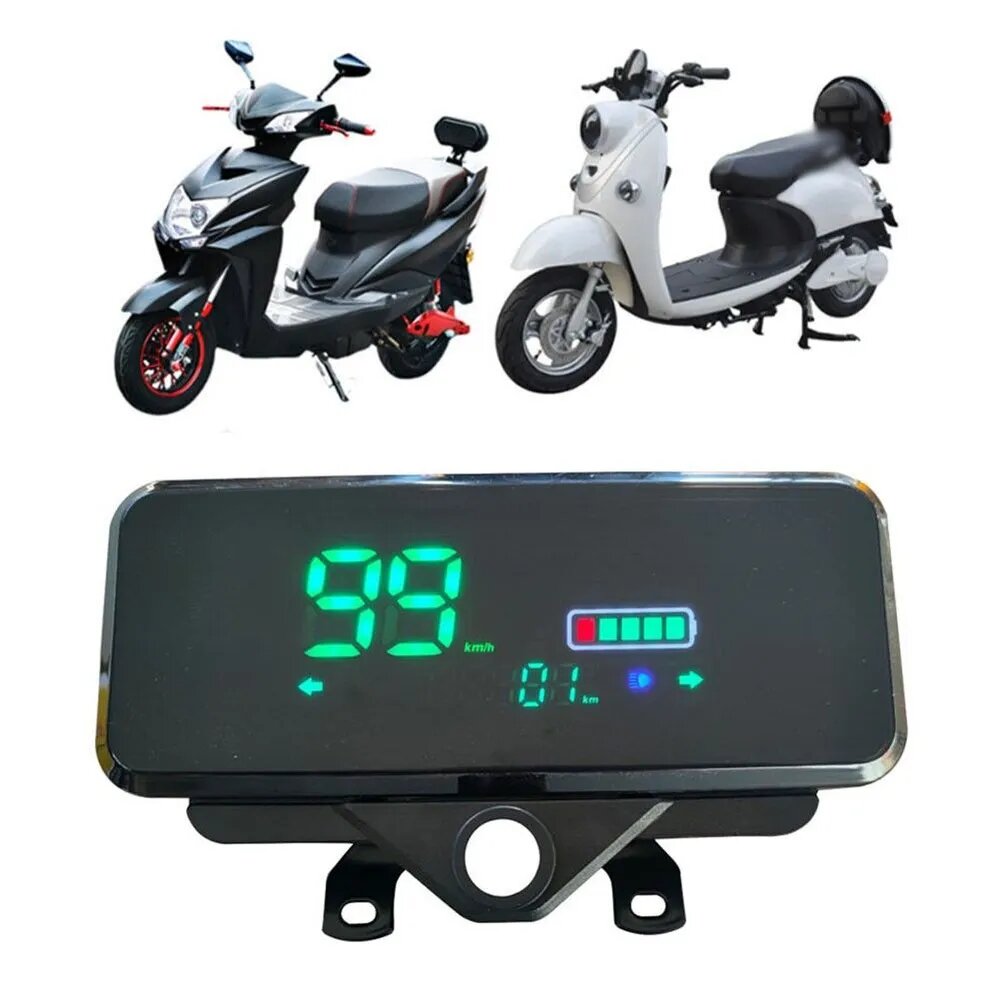 Ebike ЖК-дисплей Экран Спидометра Двигателя 48-72 В E-Bike Электрический Велосипед Скутер