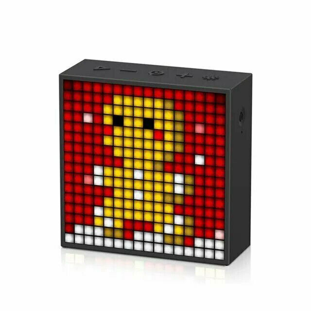 Блютуз музыкальная колонка Divoom Timebox Evo с 16*16 LED Пиксельный экран, беспроводная колонка портативная, 6W, Bluetooth 5.0