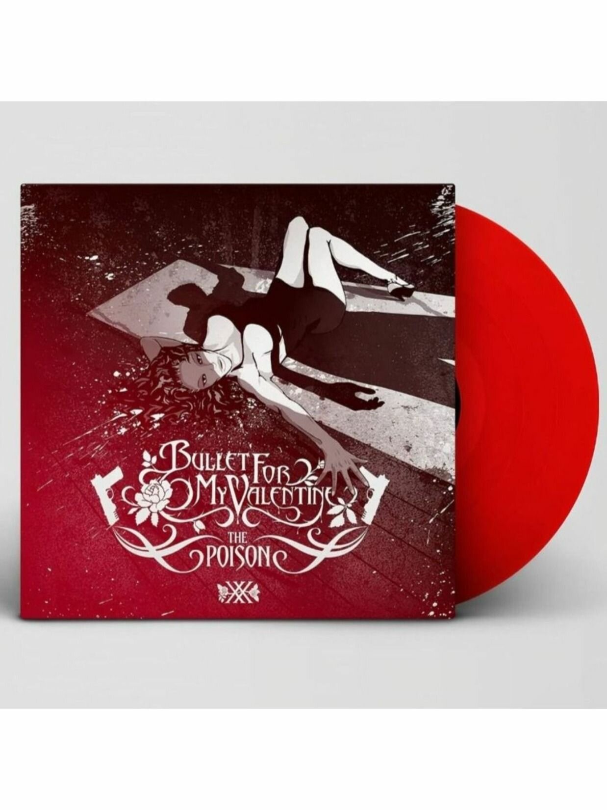 Виниловая пластинка Bullet For My Valentine - The Poison Vinyl, LP, Limited Edition, Stereo, 180g, 20th Anniversary Edition, Transparent Red