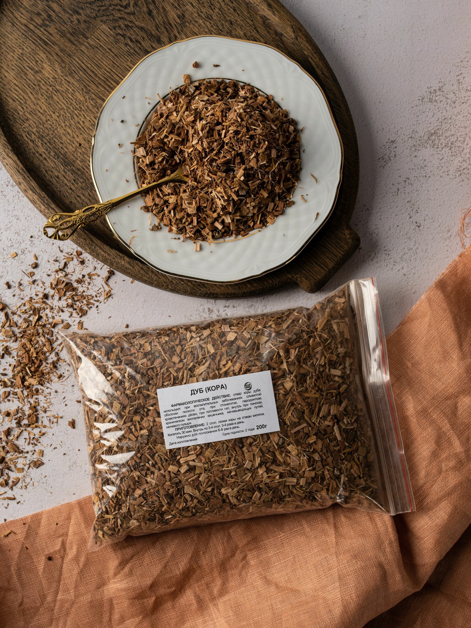 Дуб кора 200 гр