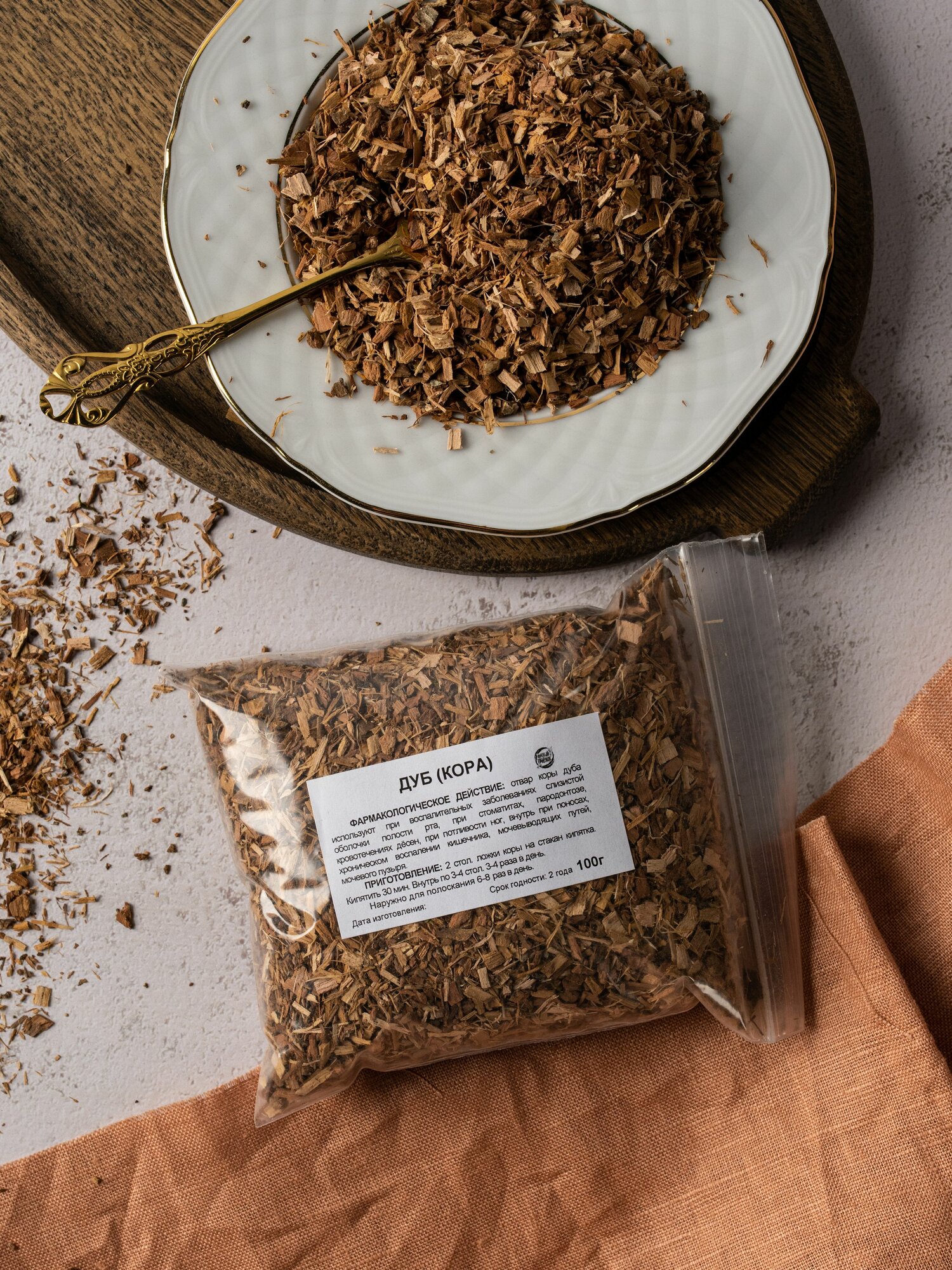 Дуб кора 100 гр