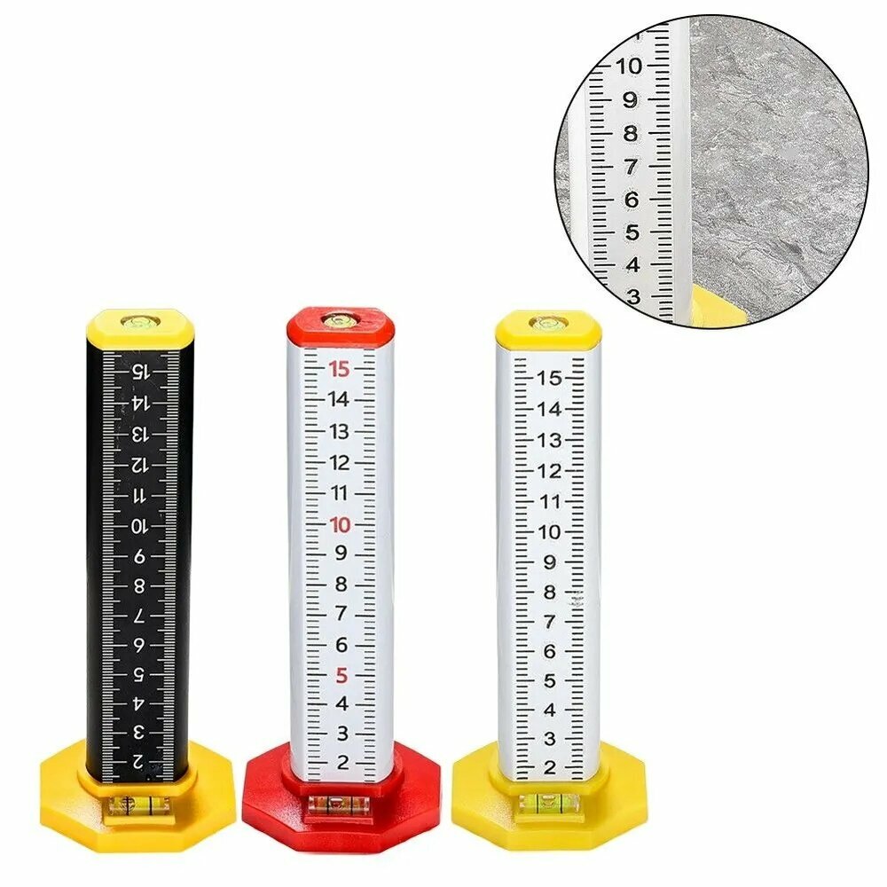 2шт для точной линейки двойного назначения по высоте с Магнитным основанием идеально подходит для плотницких работ