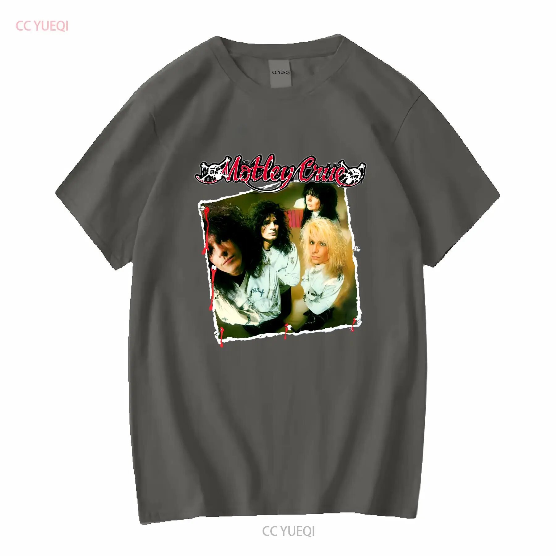 Мужская футболка Motley Crue Dr Feelgood Tour 1989 хлопок
