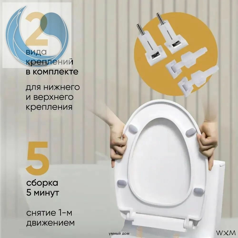 Сиденье для унитаза — фото 1