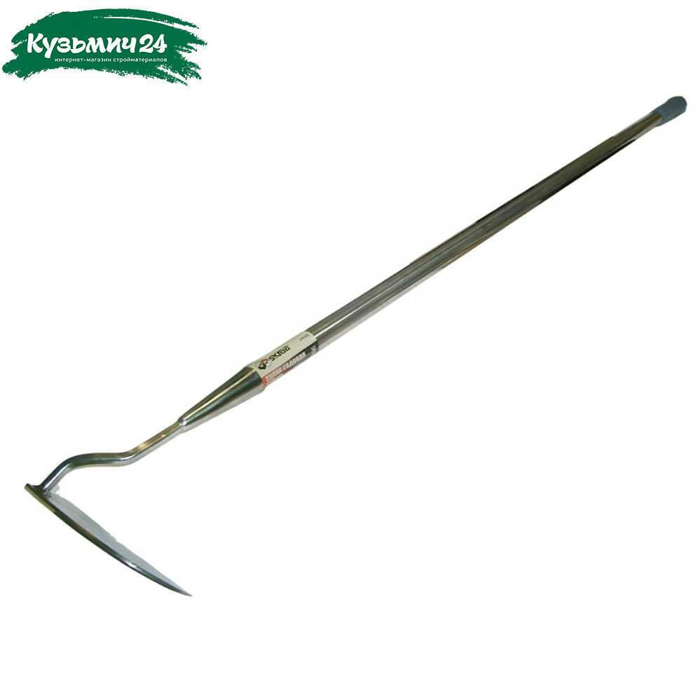 Тяпка Skrab 28086 нержавеющая косая с рукояткой 1.2 м, для сада и огорода