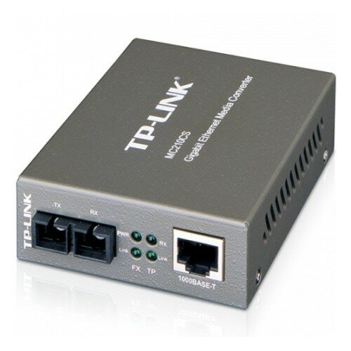 Медиаконвертер TP-Link MC210CS 1000Mbit RJ45 1000Mbit SC