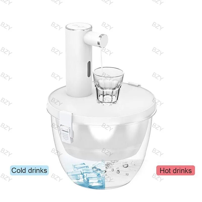 Дозатор для напитков, белый, 1 шт. Автоматический диспенсер для холодных и горячих напитков