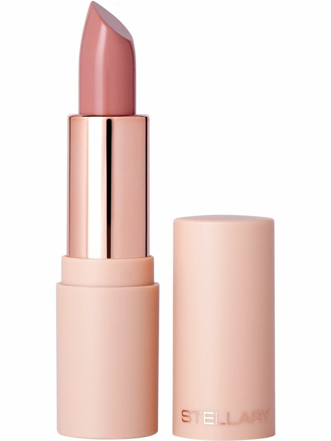 Stellary Hydrating lipstick Cult Увлажняющая помада для губ 01 Бледно-розовый, с гиалуроновой кислотой, мягкая текстура для защиты от сухости и шелушения, 4 г