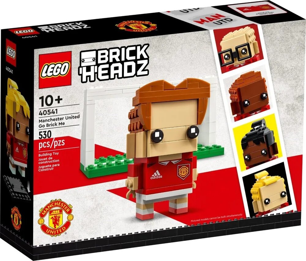 Конструктор Lego BrickHeadz 40541 Манчестер Юнайтед Go Brick Me
