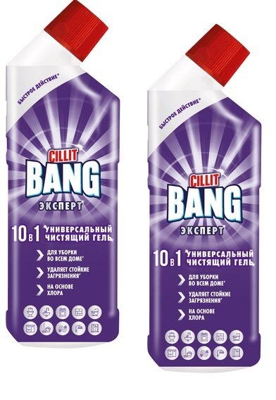 Универсальный гель Cillit Bang 10 в 1, 750мл 2шт