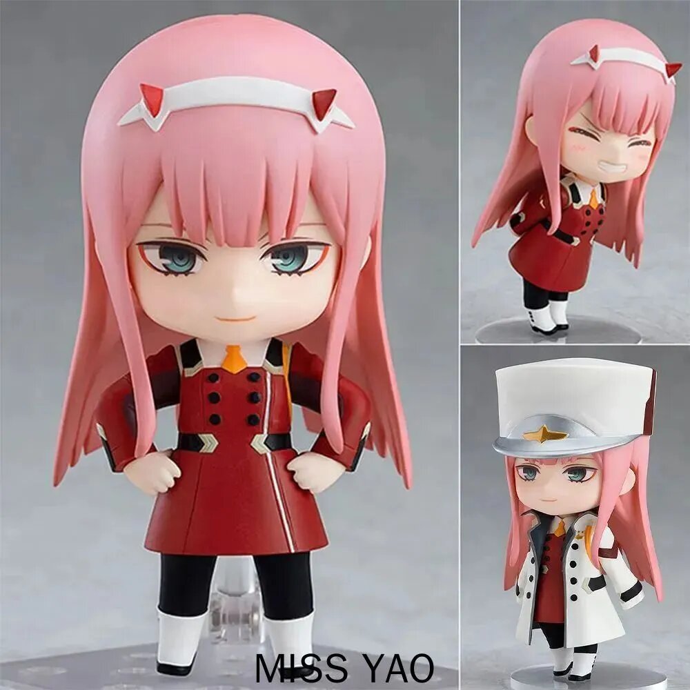 Фигурка Милый во Франксе Зеро Ту / DARLING in the FRANXX Zero Two Нендороид (10см) 952
