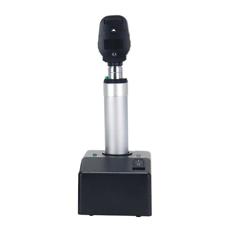 Оптическое оборудование, перезаряжаемый прямой офтальмоскоп, офтальмологический YZ-11D с алюминиевым футляром для переноски